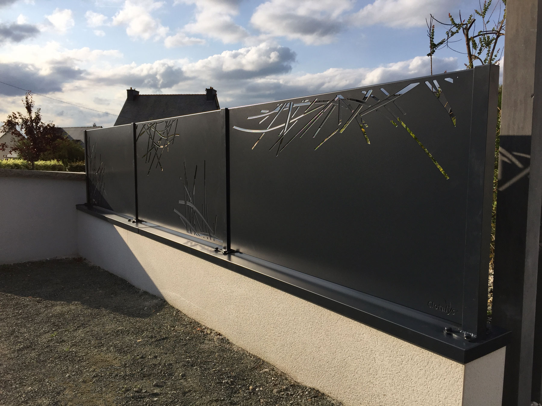 Clotalys, Claustras design en aluminium